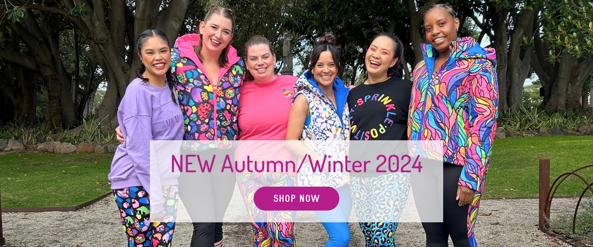 Colourful inclusive Australian activewear | Mama Movement