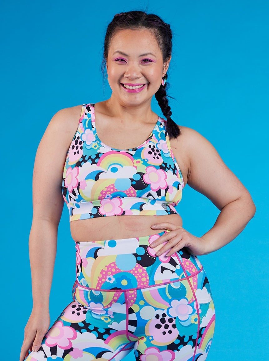 Mama Movement. Sustainable colourful activewear Australia